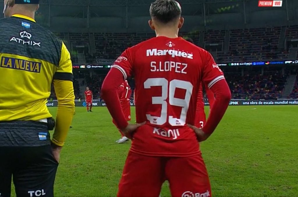 Llegó el debut de Santi López en la Primera de Independiente